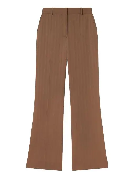 Stella McCartney Mid-rise Bootcut Trousers - Neutral