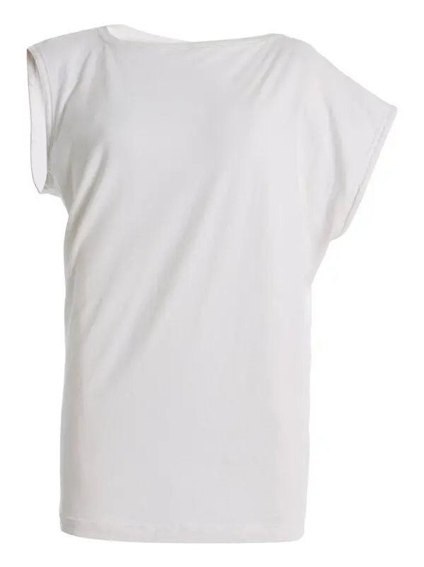 AGOLDE Beth Cotton T-shirt - White