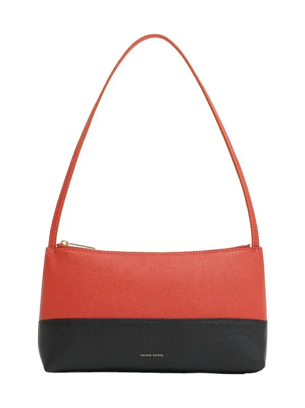 MANSUR GAVRIEL Gaia Shoulder Bag - Pomodoro/black