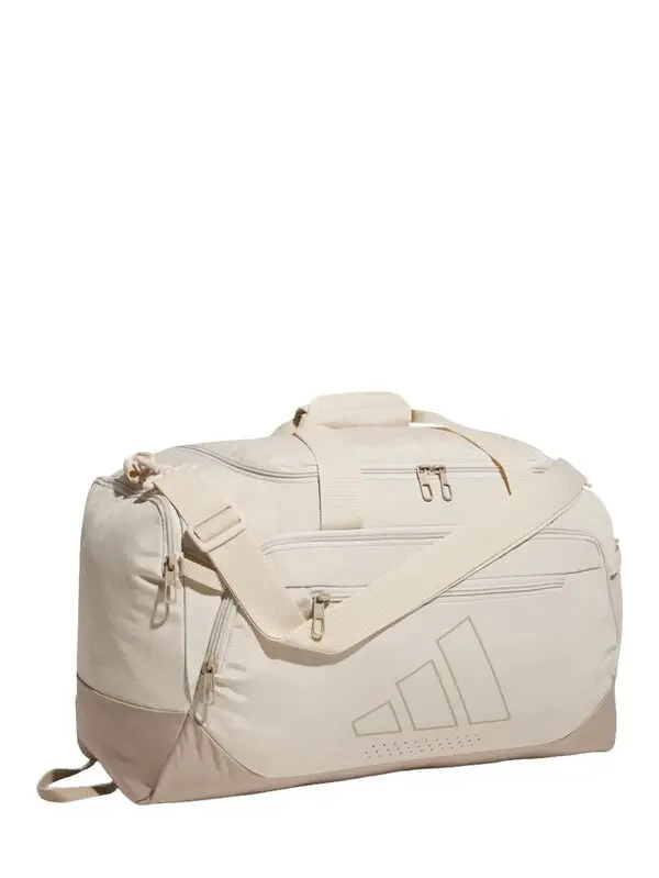 Adidas Small Duffel Bag - Crystal Linen / Trace Khaki