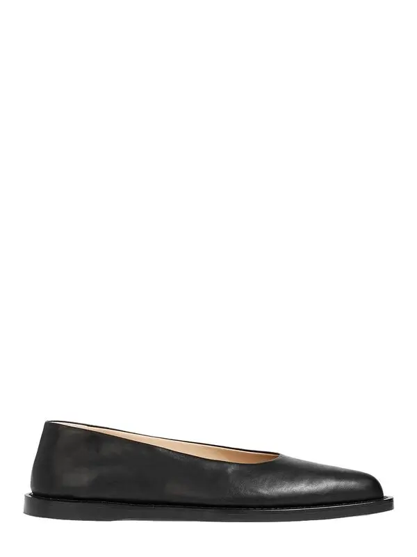 Gabriela Hearst Kati Leather Ballet Flats - Black