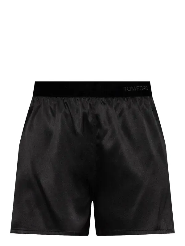 TOM FORD Silk Shorts - Black