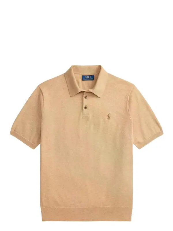 Polo Ralph Lauren Embroidered Polo Shirt - Neutrals