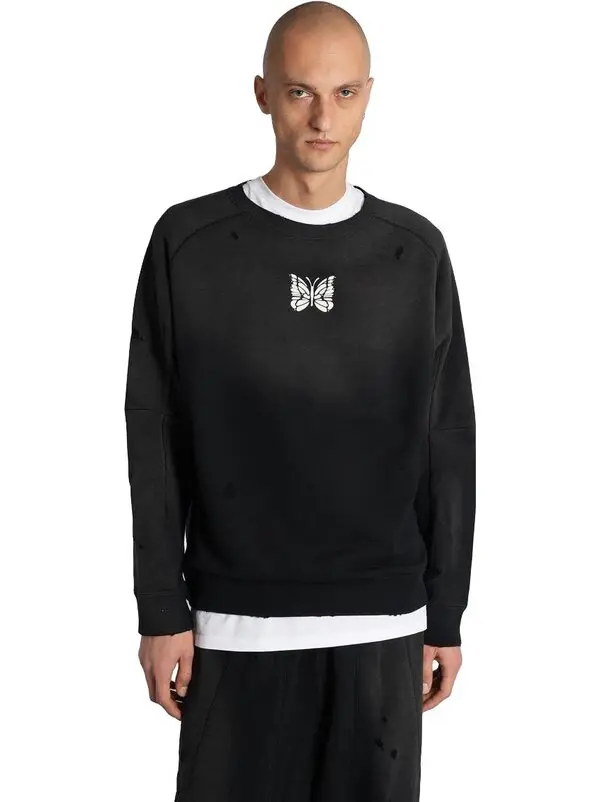 Needles Cotton Sweatshirt - Black
