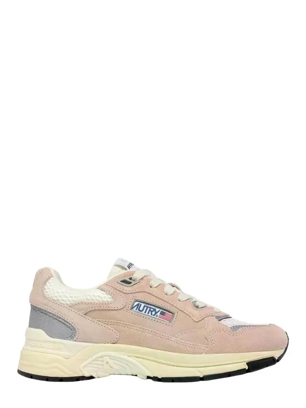 AUTRY Hyperway Suede Sneakers - Neutrals