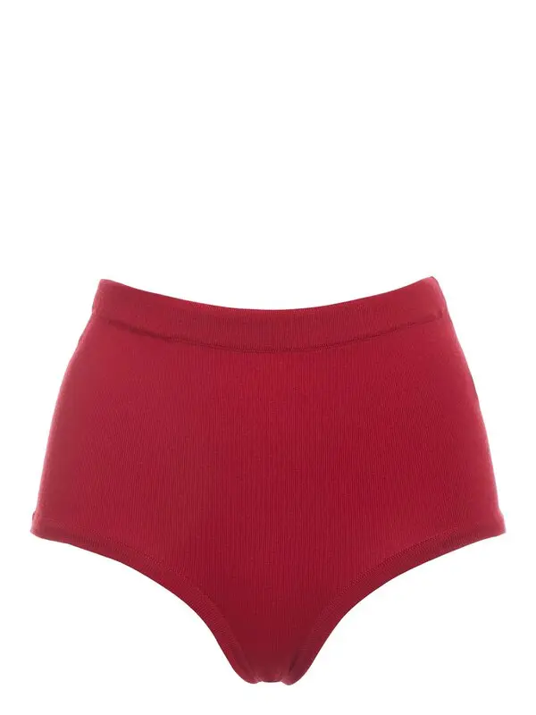 Gabriela Hearst Carmen Knit Short - Red