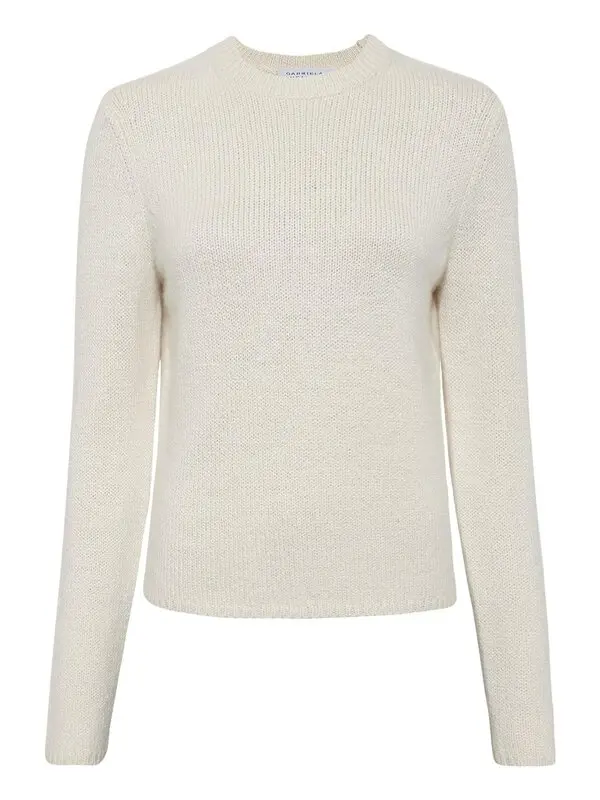 Gabriela Hearst Titus Knit Cashmere Sweater - Ivory