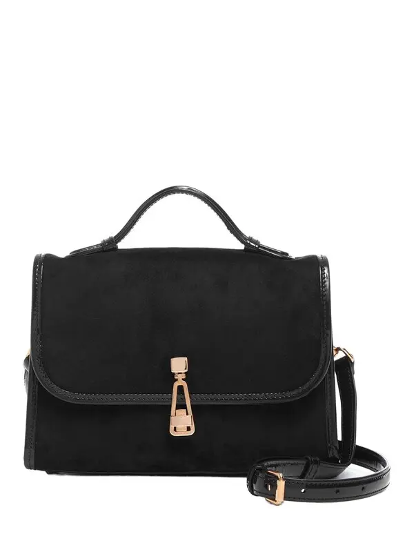Gabriela Hearst Small Leonora Flap Bag - Black