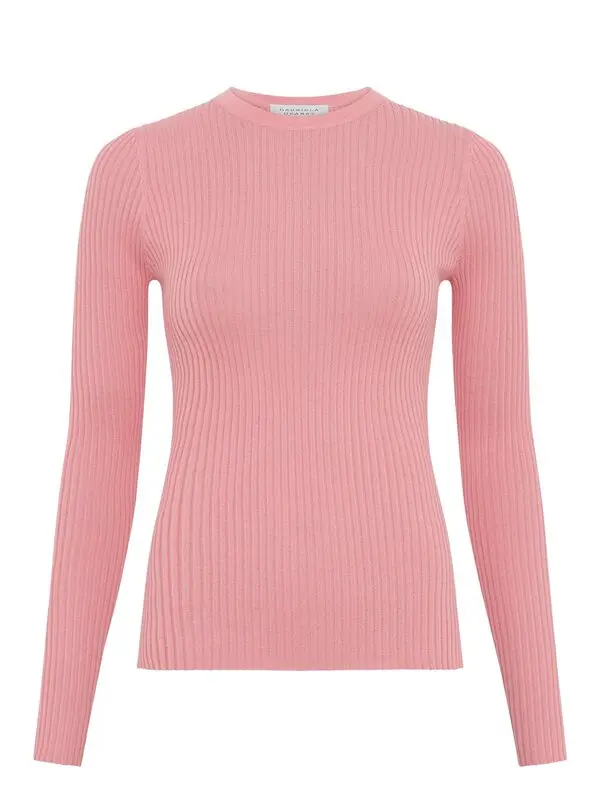 Gabriela Hearst Browning Knit Sweater - Rosa