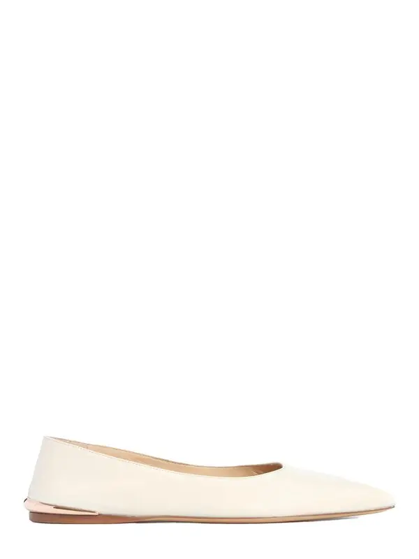Gabriela Hearst Fleur Ballerina Flat - Ivory
