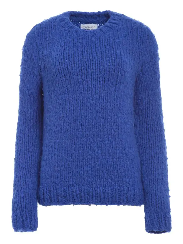 Gabriela Hearst Lawrence Knit Cashmere Sweater - Cobalt