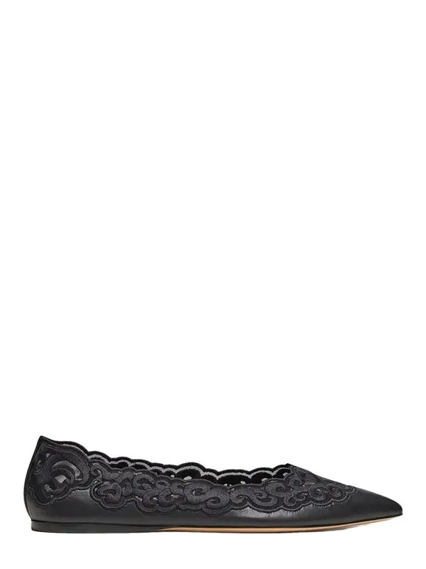 Gabriela Hearst Ziva Flat Shoe - Black
