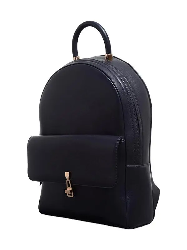 Gabriela Hearst Billie Backpack In Nappa Leather - Navy