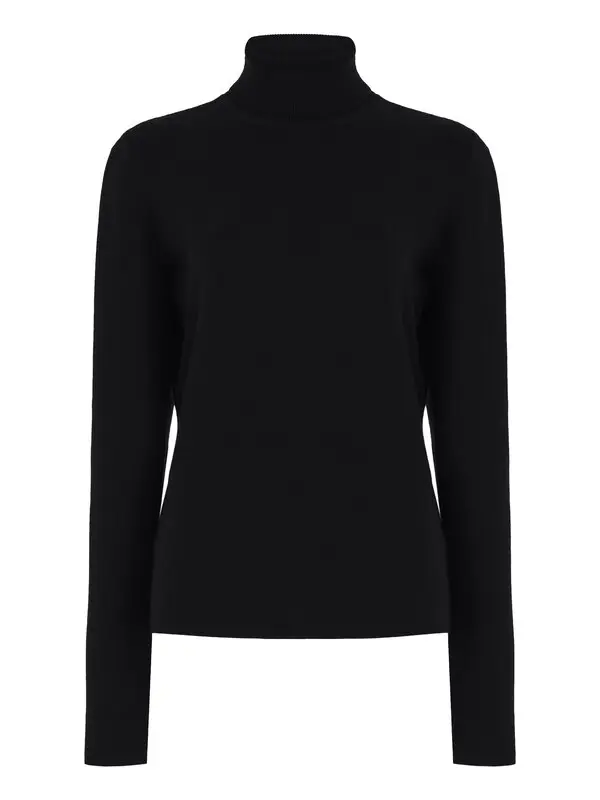 Gabriela Hearst May Knit Turtleneck - Black