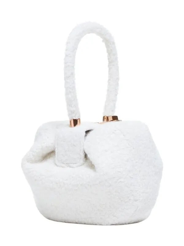 Gabriela Hearst Nina Bag In Cashmere Boucle - Ivory