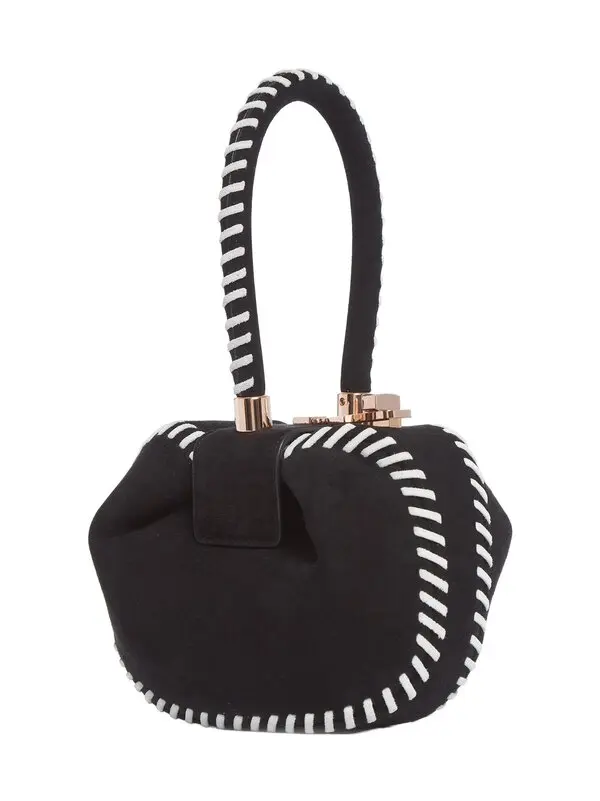 Gabriela Hearst Whipstitch Demi Bag - Black