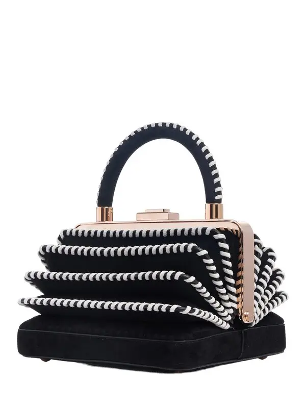 Gabriela Hearst Whipstitch Diana Bag - Black