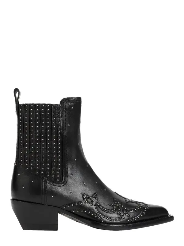 Golden Goose Debbie Ankle Boots - Black
