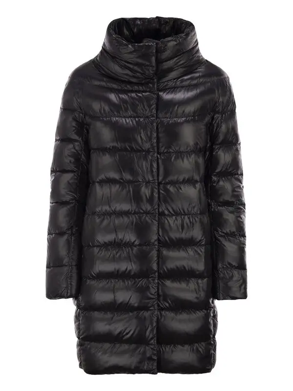 Herno Dora Ultralight Nylon Down Jacket - Black