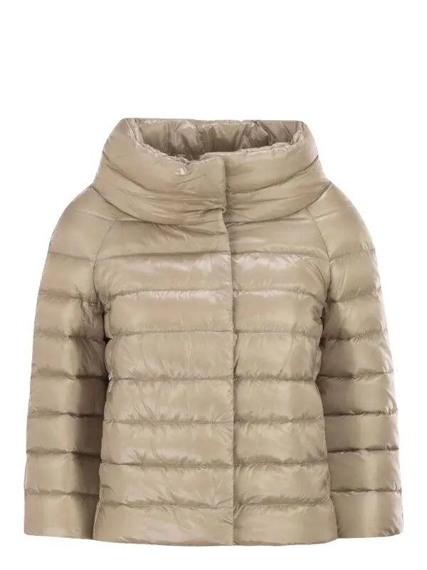 Herno Sofia Mini Cape - Beige
