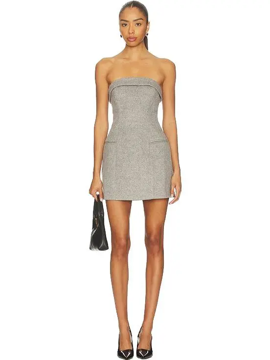 LOVERS AND FRIENDS Evie Mini Dress - Grey Multi