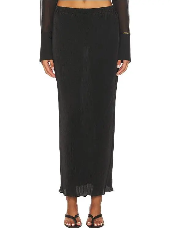 LOVERS AND FRIENDS Gala Maxi Skirt - Black