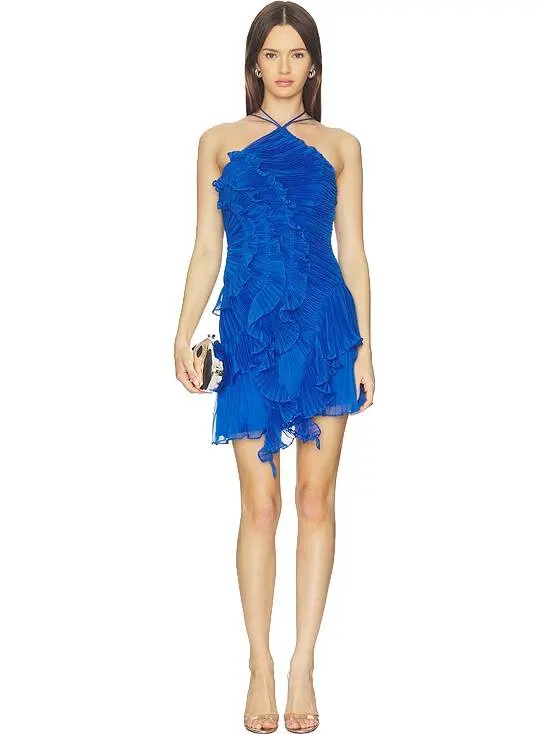 AMUR Velora Mini Dress - Cobalt