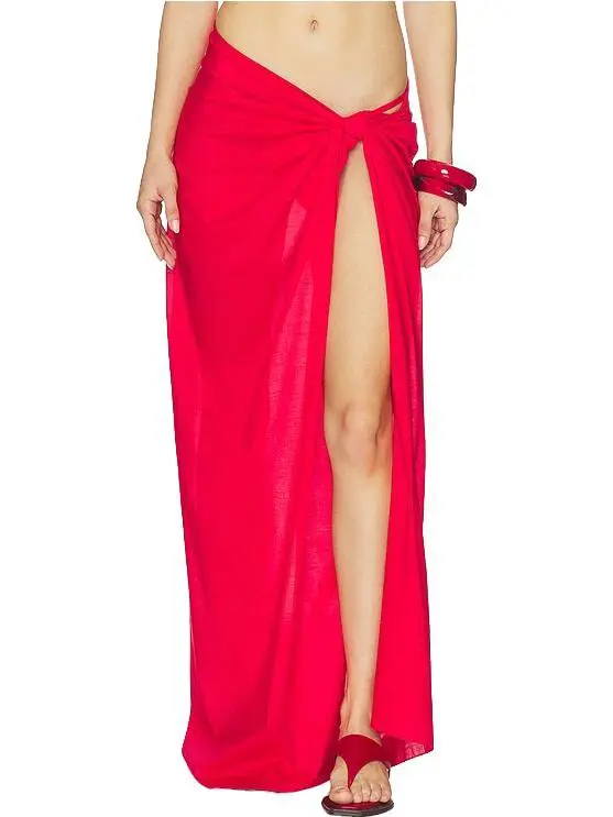 Eterne Esme Maxi Sarong - Rouge