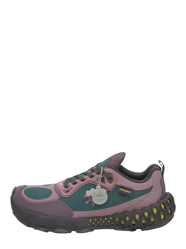 SPUNGE Osmosis Sneaker - Purple/green/yellow