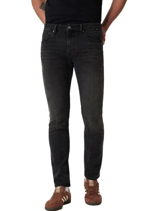 MAVI Zach Straight Leg Jeans - Smoke Austin