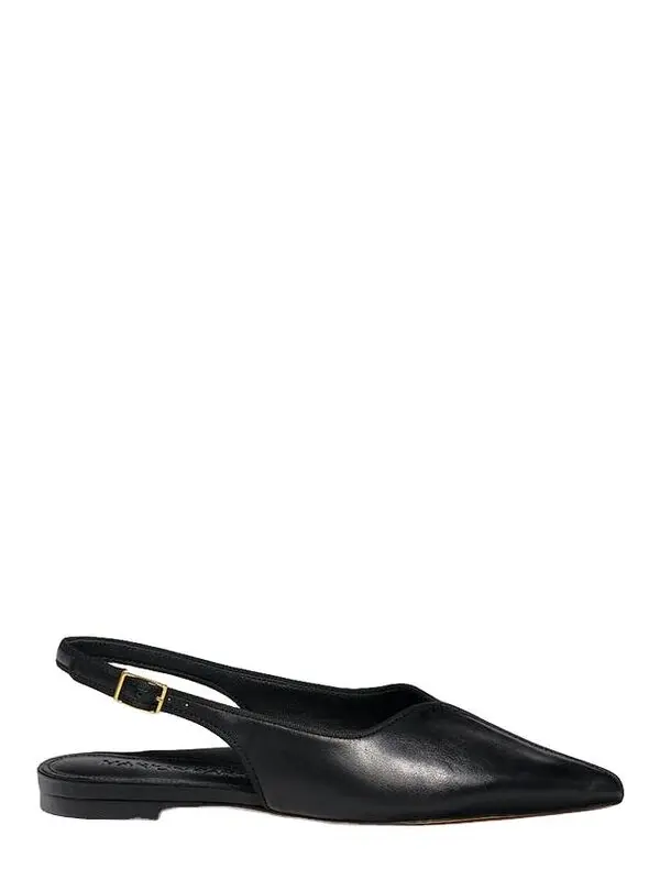 Marion Parke Cynthia Nappa Flat - Black