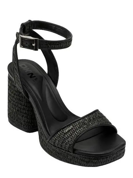 Dkny Scotia Ankle Strap Sandal - Black