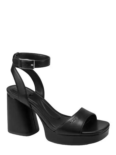 Dkny Scotia Ankle Strap Sandal - Black