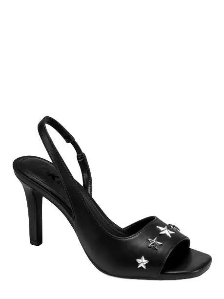 Dkny Star Accent Slingback Sandal - Black