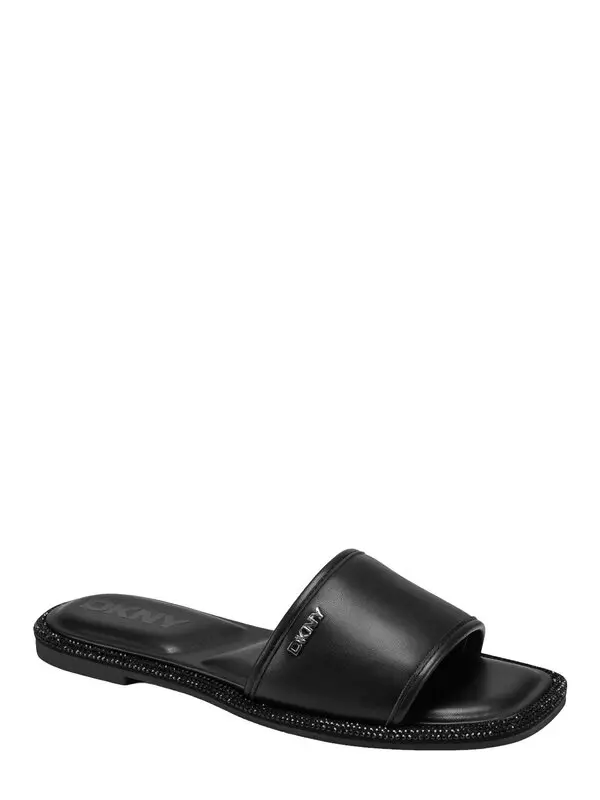 Dkny Badin Slide Sandal - Black