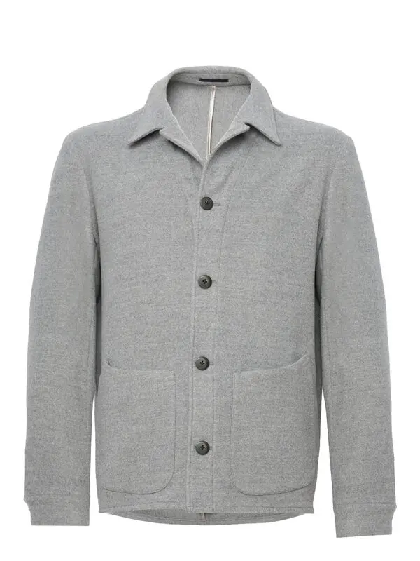 FRANZESE COLLECTION Franzese Napoli Agent 007 Blazer - Grey