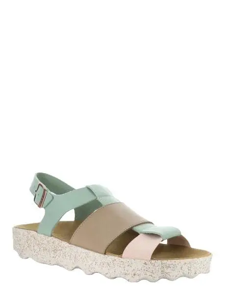 Fly London Calla Sandal - Multi Mint