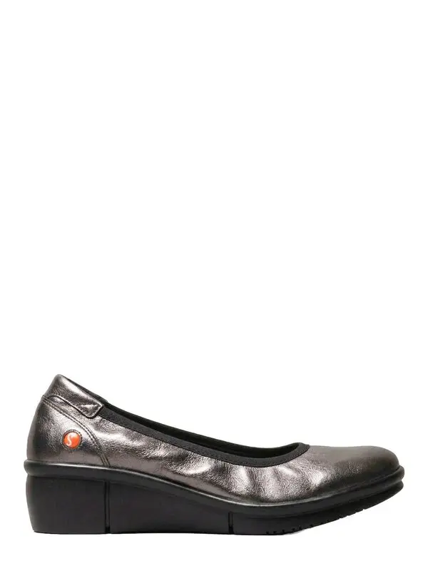 Fly London Platform Wedge Pumps - Graphite