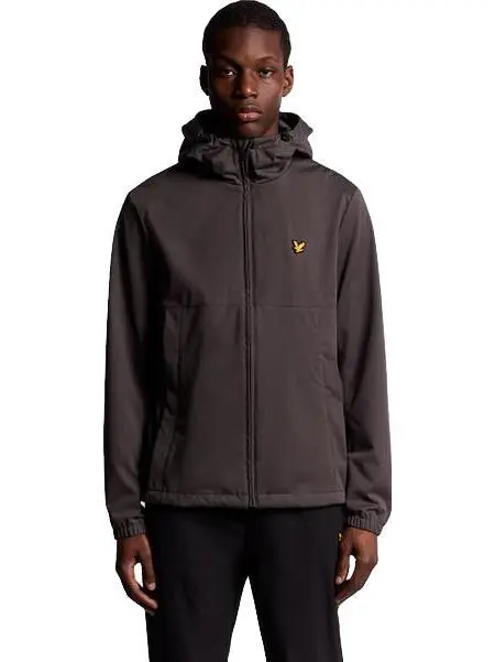 LYLE & SCOTT Sports Windbreaker Full Zip Jacket - Granite