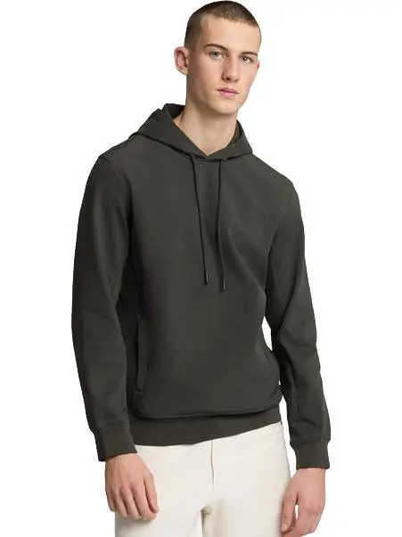 LYLE & SCOTT Softshell Hybrid Pullover Hoodie - Gunmetal