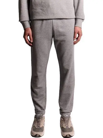 LYLE & SCOTT Slim Sweat Pant - Mid Grey Marl