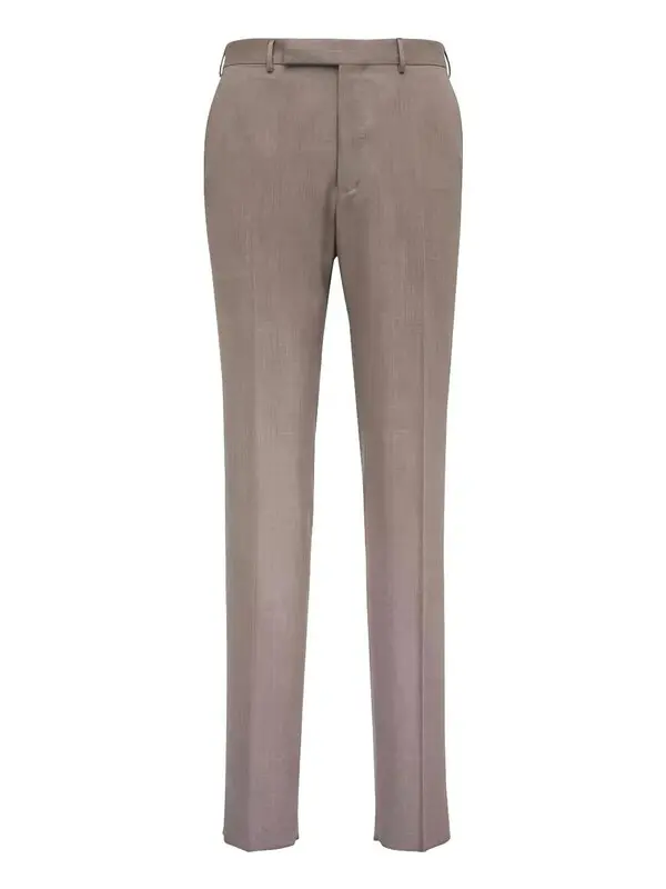 Zegna Buttoned Trousers - Neutrals