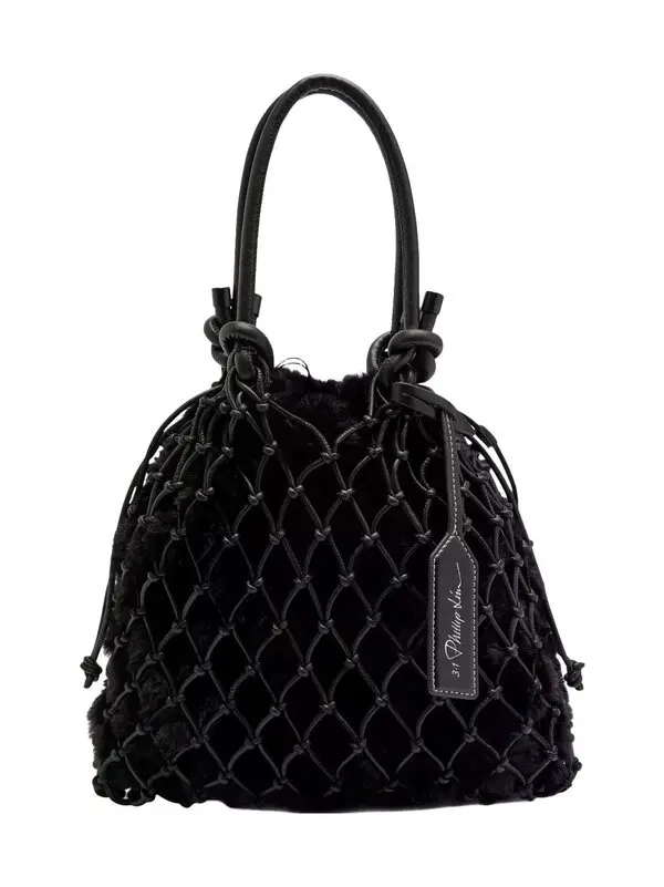 3.1 Phillip Lim Mini Macrame Tote Bag - Black