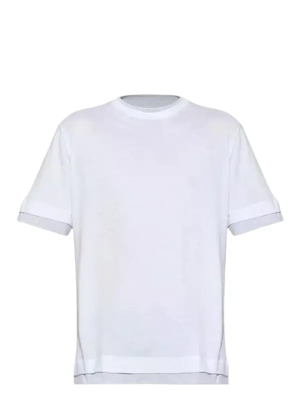 Eleventy Layered-effect T-shirt - White