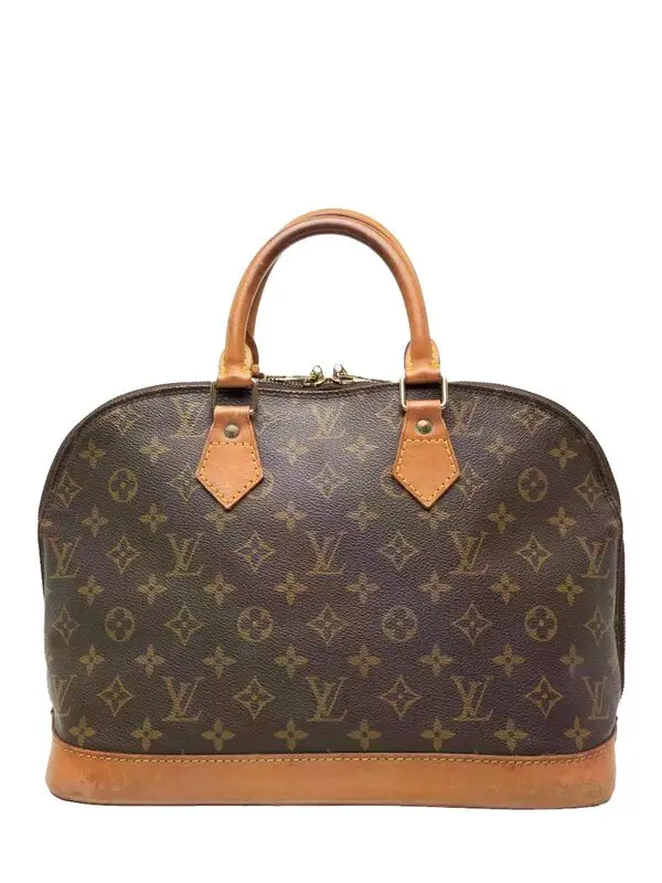 LOUIS VUITTON 1993 Monogram Alma Pm Handbag - Brown
