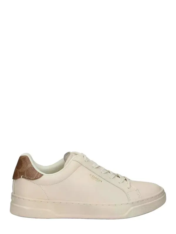 Coach High Line Logo-detail Sneakers - Neutrals