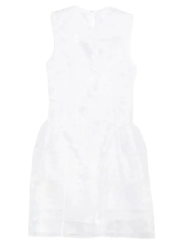 Cecilie Bahnsen Claudie Mini Dress - White