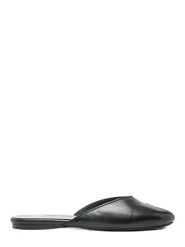 JUDE Flat Mules - Black