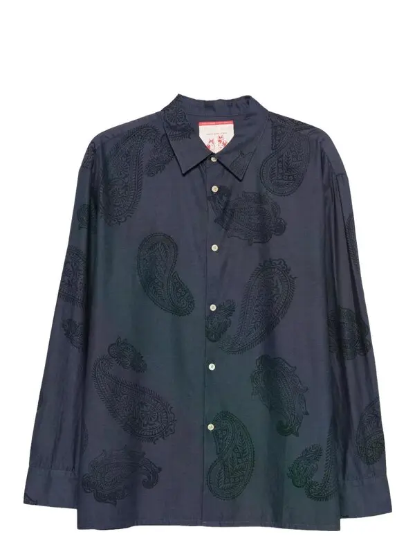 A KIND OF GUISE Paisley-print Shirt - Blue