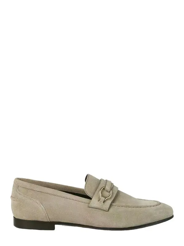 Brunello Cucinelli Penny-strap Loafers - Neutrals